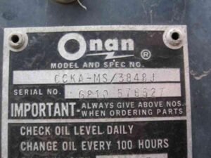 Onan Engine Serial Number Identification: A Comprehensive Guide - Ask ...